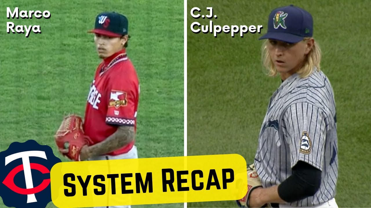 Marco Raya Makes Double-A Debut; C.J. Culpepper Is Rolling | Twins ...