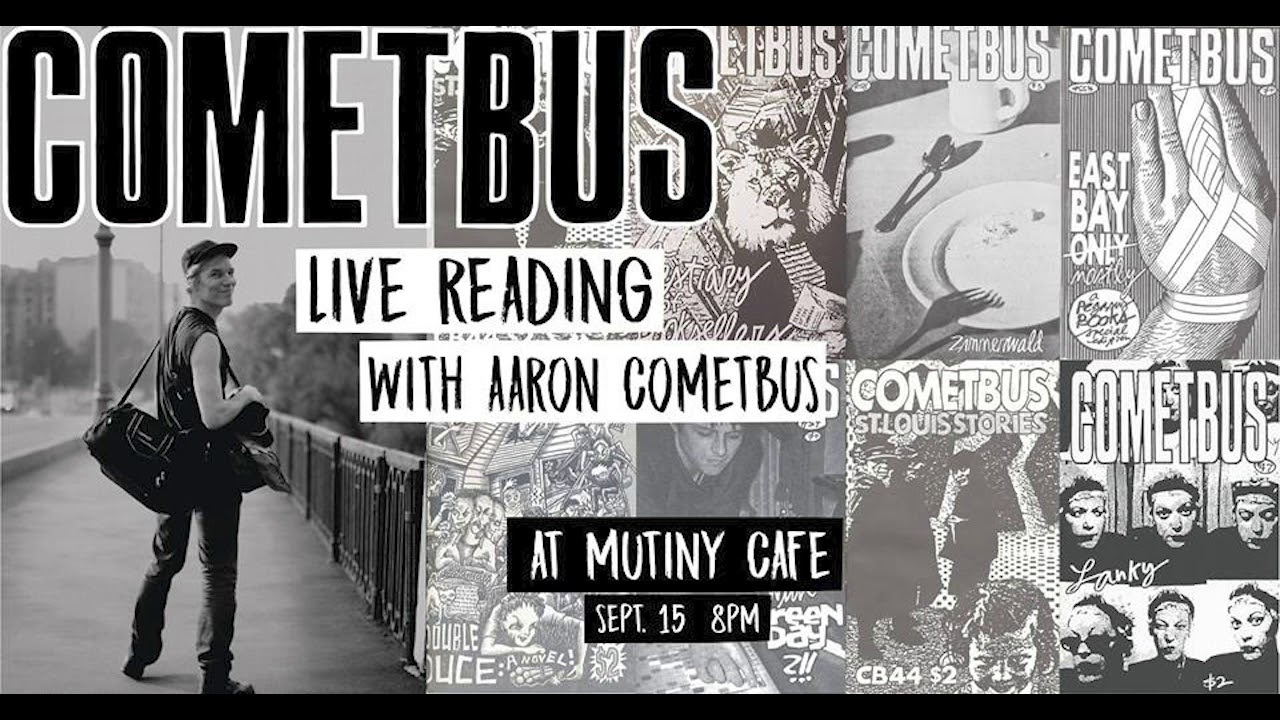 Aaron Cometbus Live Reading & Storytelling at Mutiny Information Cafe ...
