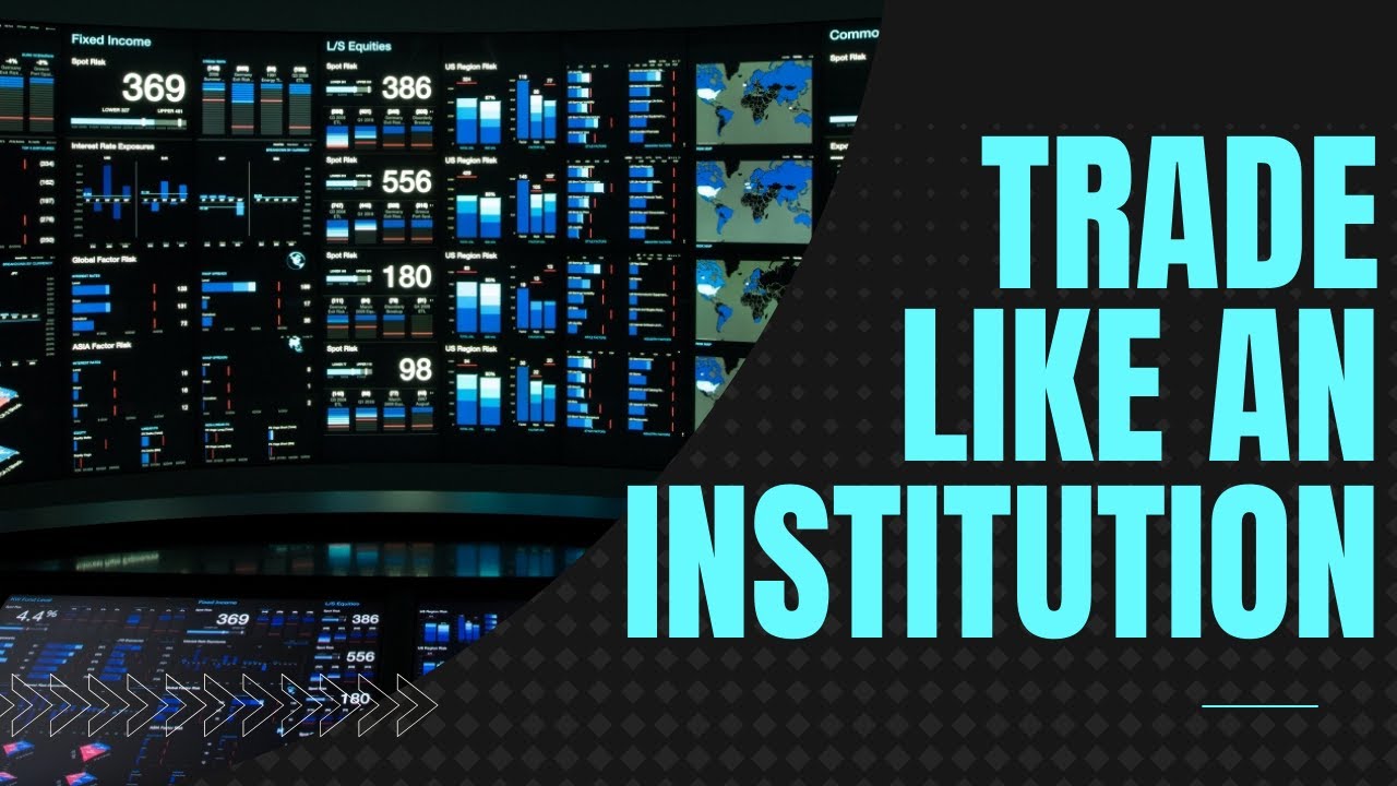 TRADE LIKE AN INSTITUTION! Order Flow Trading Tutorial and Walkthrough ...