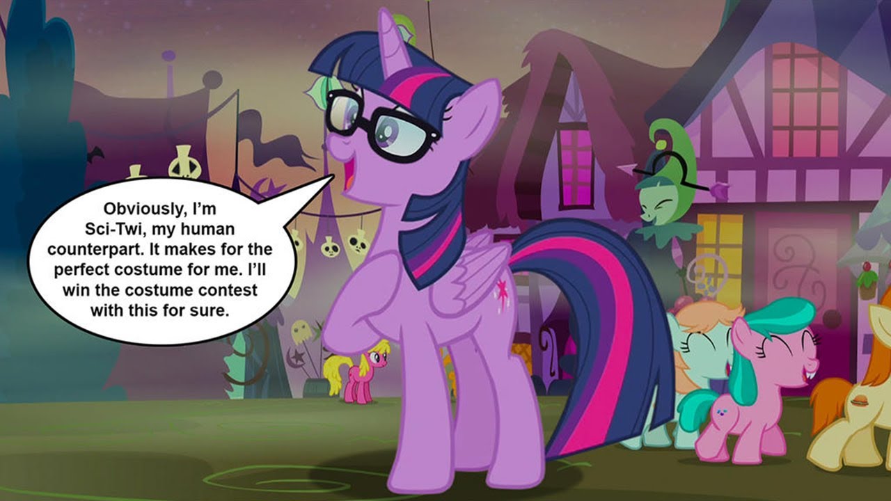 [MLP Comic Dub] Costume (comedy/Halloween) - YouTube