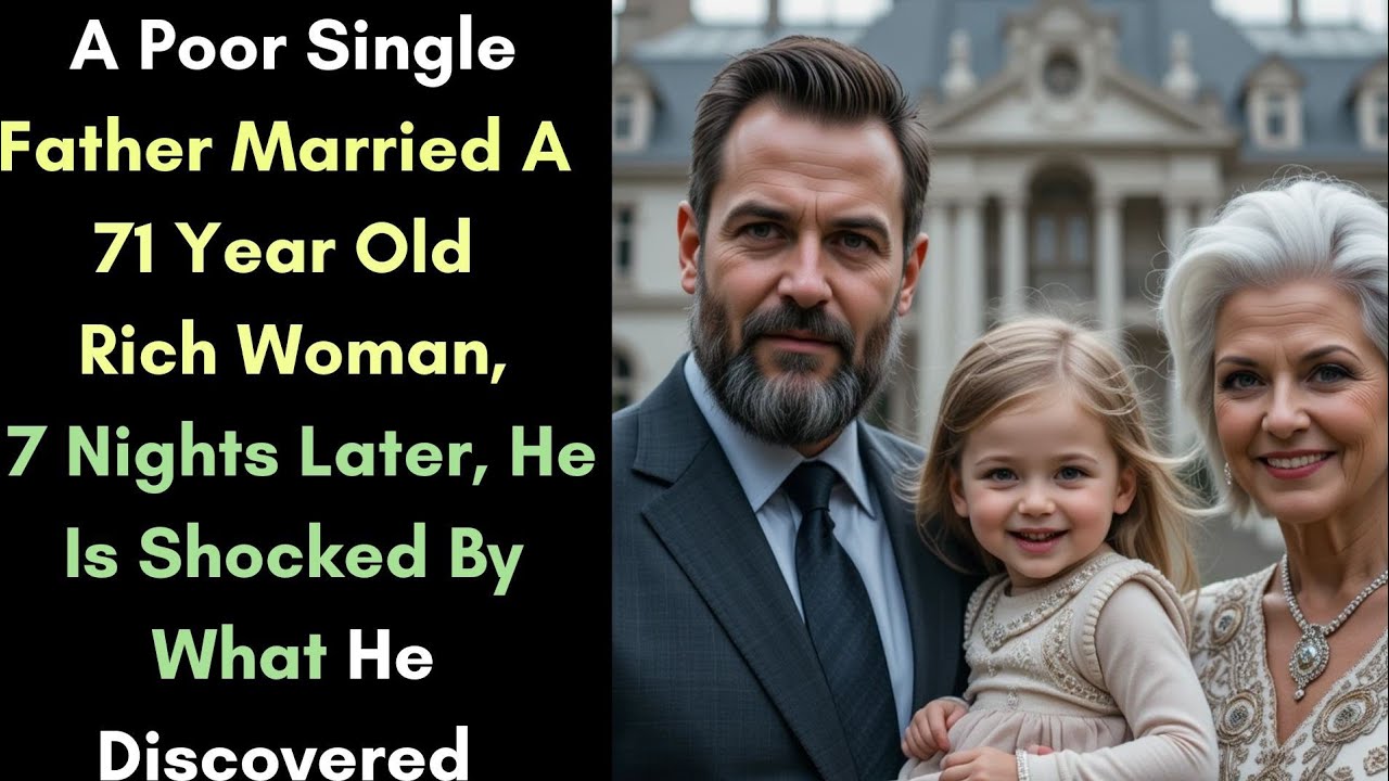 A Poor Single Father Married A 71 Year Old Millionaire, 7 Days Later ...