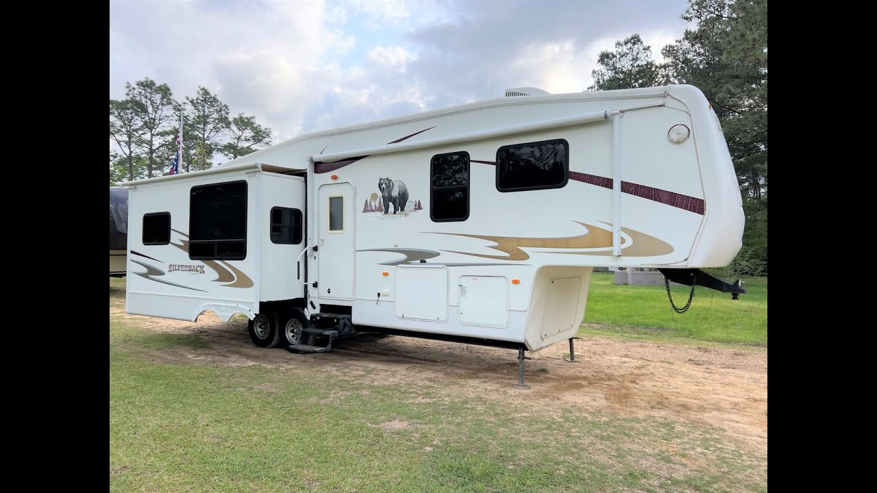 2009 Cedar Creek Silverback 5th Wheel Travel Trailer VN2021 Lot#297 ...