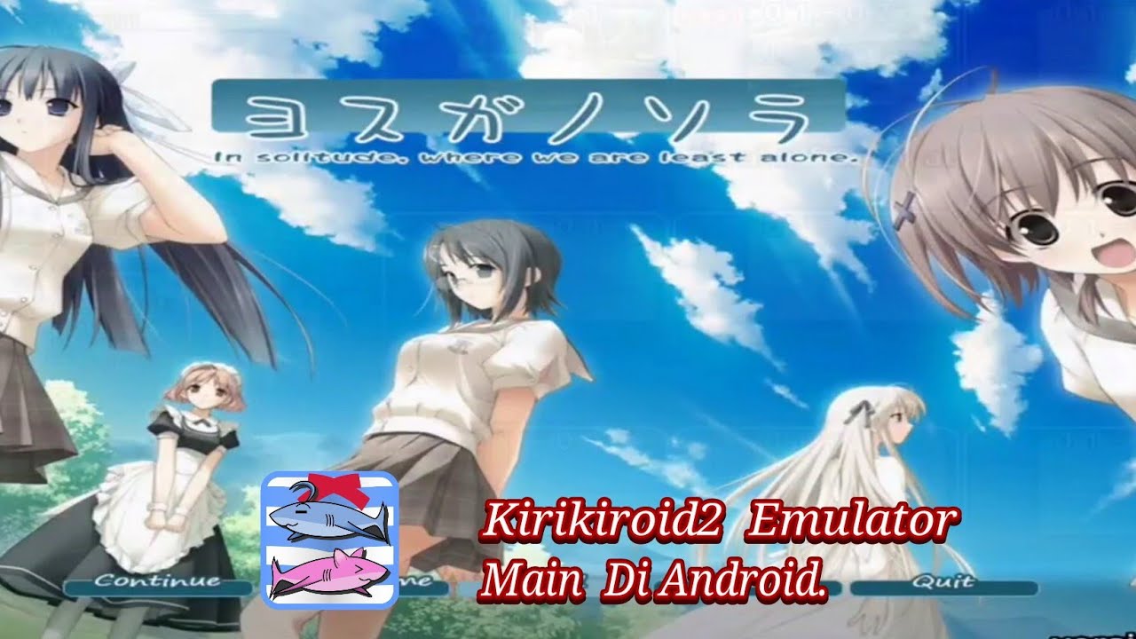 (Game Visual Novel) Game Yosuga No Sora, Kirikiroid2 Emulator Android ...