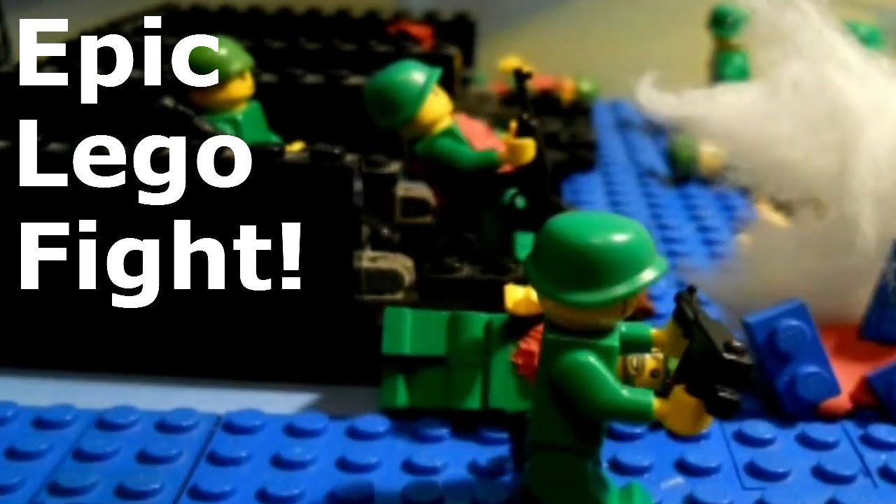 Epic Lego Fight with Commentary! - YouTube