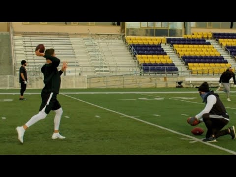 Case Cookus NFL Pre-Draft workout - YouTube