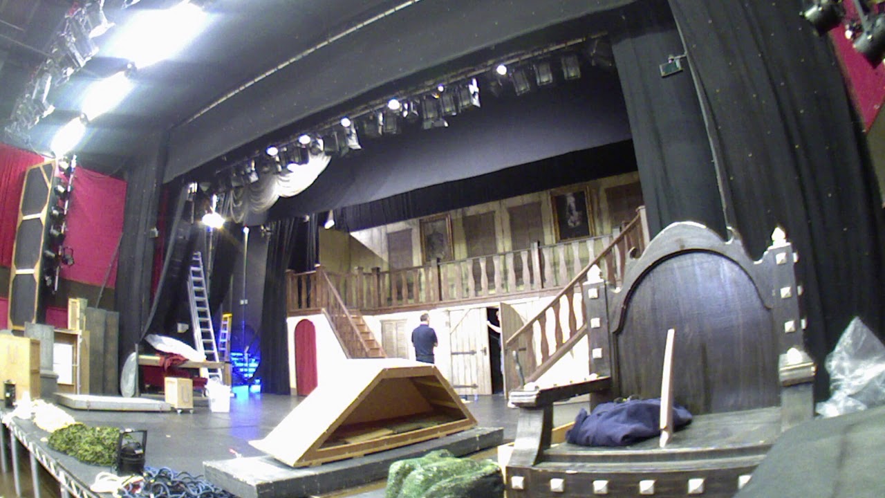 Addams Family Set Timelapse - YouTube