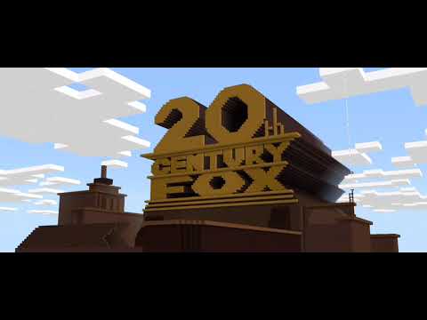 20th Century Fox And Fox Searchlight Pictures Logo Minecraft TCF FSP ...