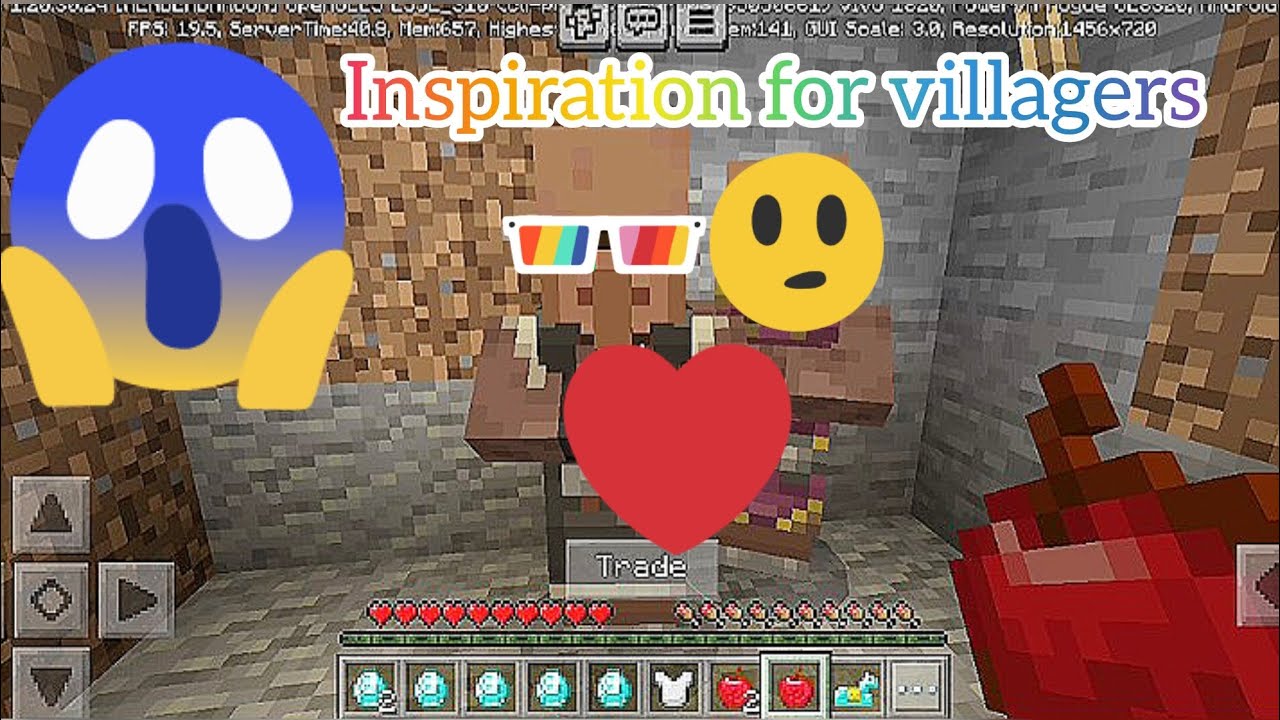 Best Inspiration for villagers in Minecraft #minecraft - YouTube