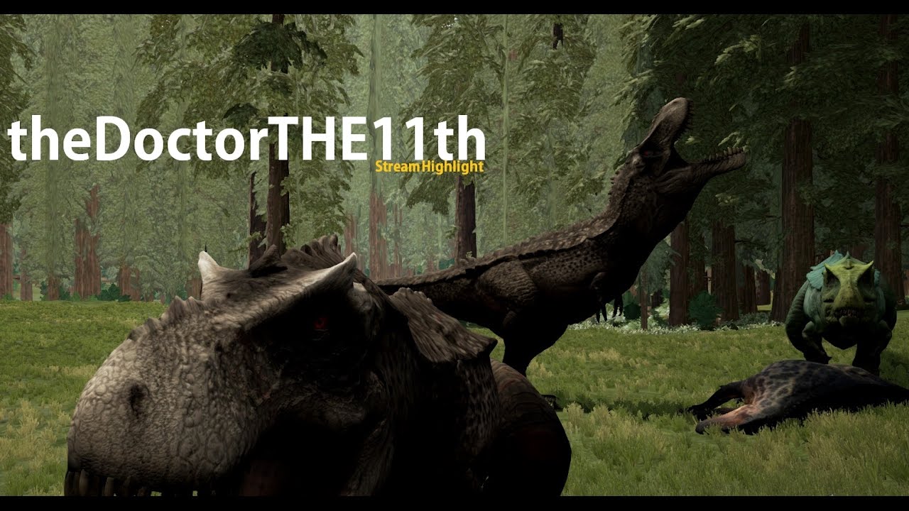 the Isle - Hyperendocrin-Rex: the struggle for food - YouTube