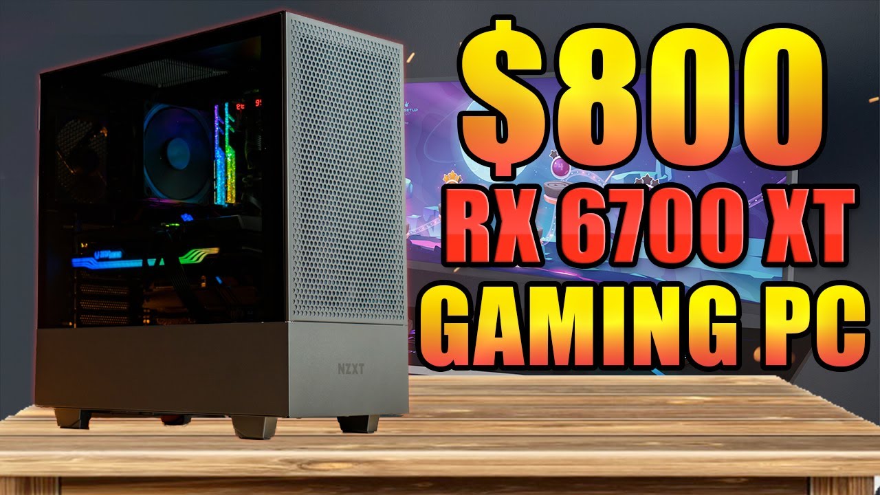 BEST $800 RX 6700 XT BUDGET Gaming PC Build August 2022 🔥 | Ryzen 5 ...