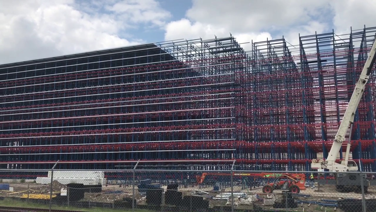 GES Dallas - ASRS building - YouTube