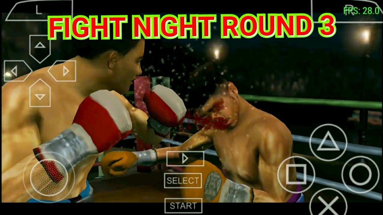 Gameplay de Fight Night Round 3 para psp con PPSSPP EMULATOR - YouTube