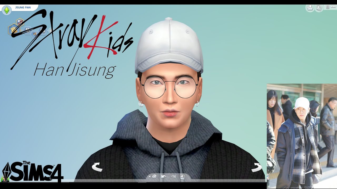 Stray Kids Han Jisung | The Sims 4 +CC - YouTube