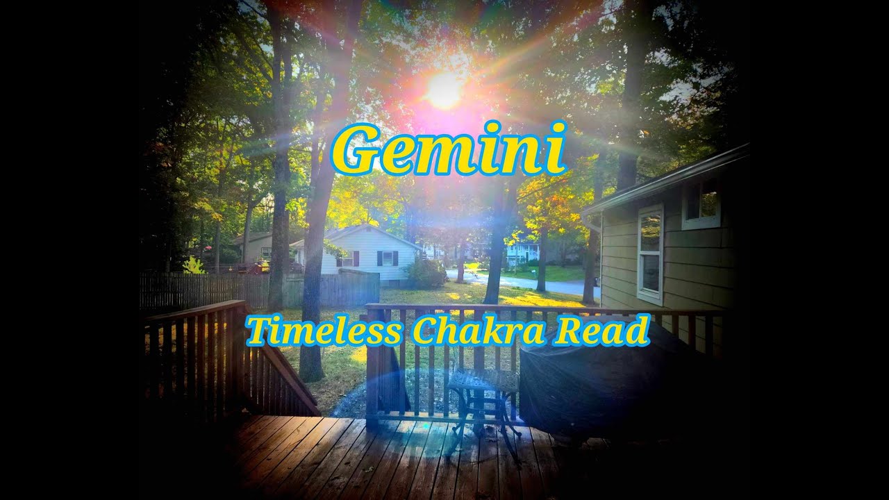 GEMINI: AN "ANGEL" BALANCES THEIR BRAIN CHAKRA READ (TIMELESS) - YouTube