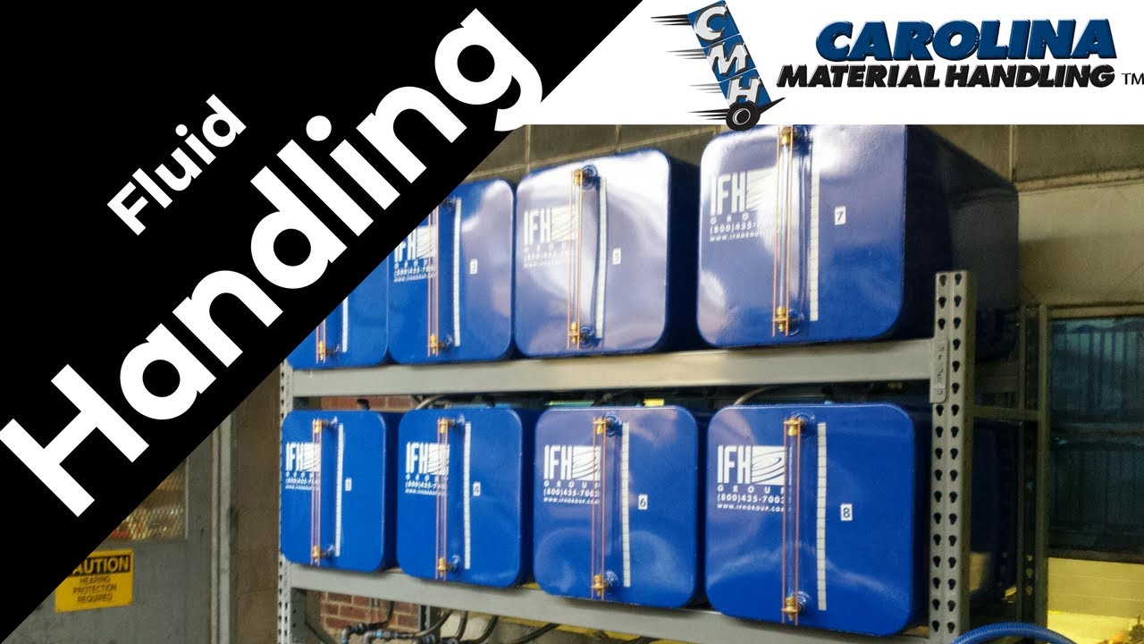 IFH Fluid Handling System Replaces Drum Storage - YouTube