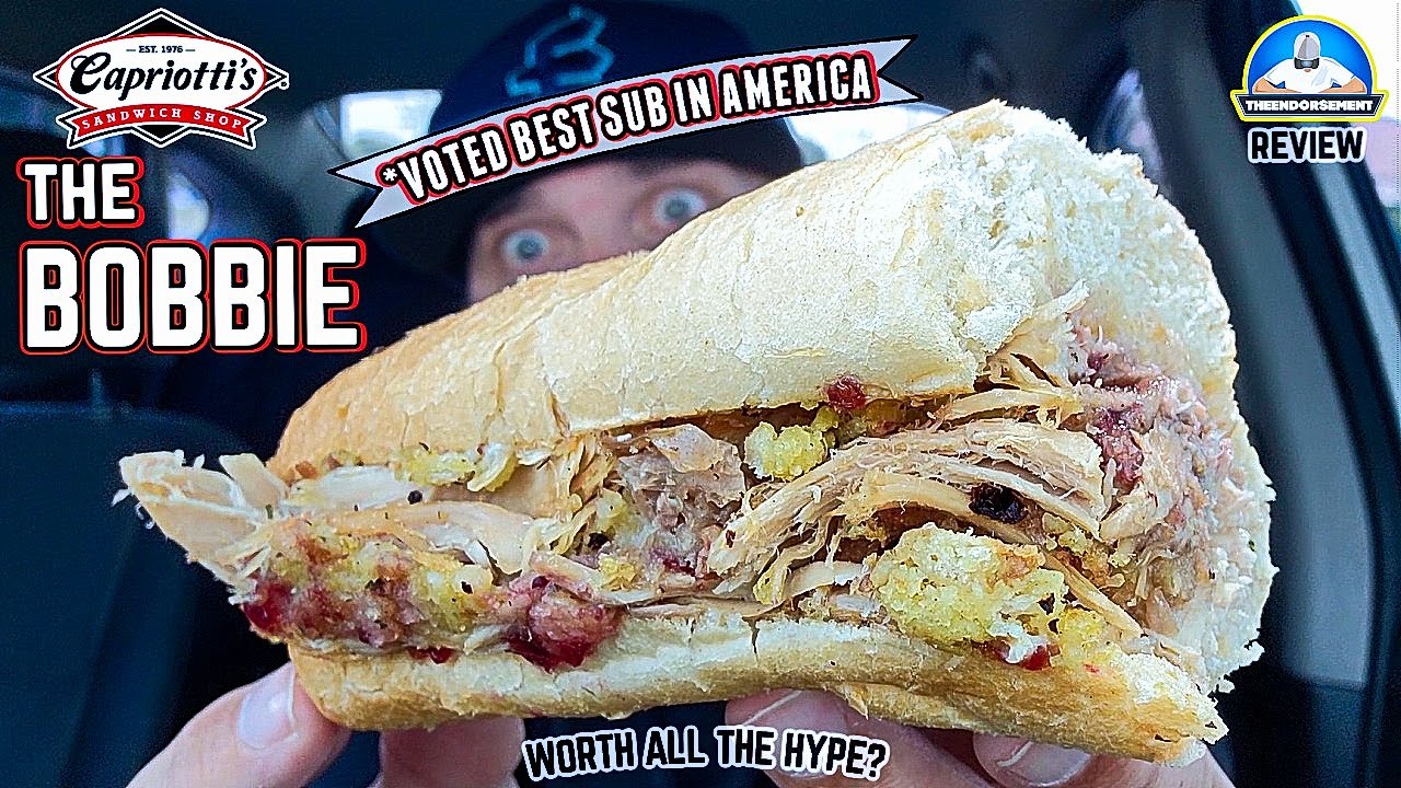 Capriotti's® The BOBBIE® Review! 🦃🥖 | Voted GREATEST Sandwich In ...