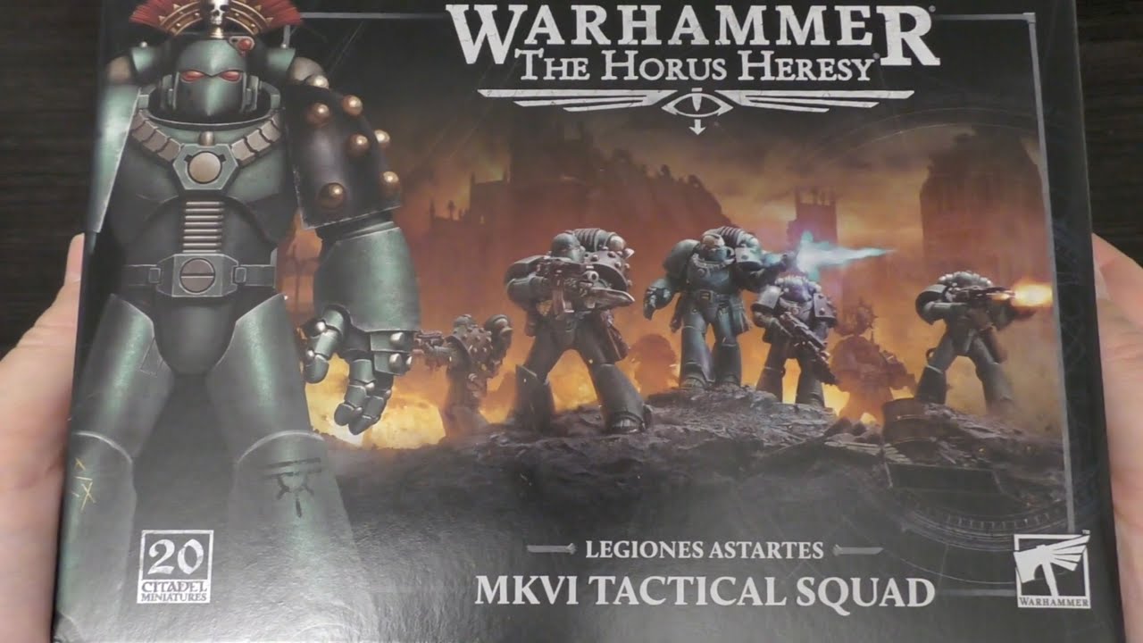 Legiones Astartes - MKVI - Unboxing (HH) - YouTube