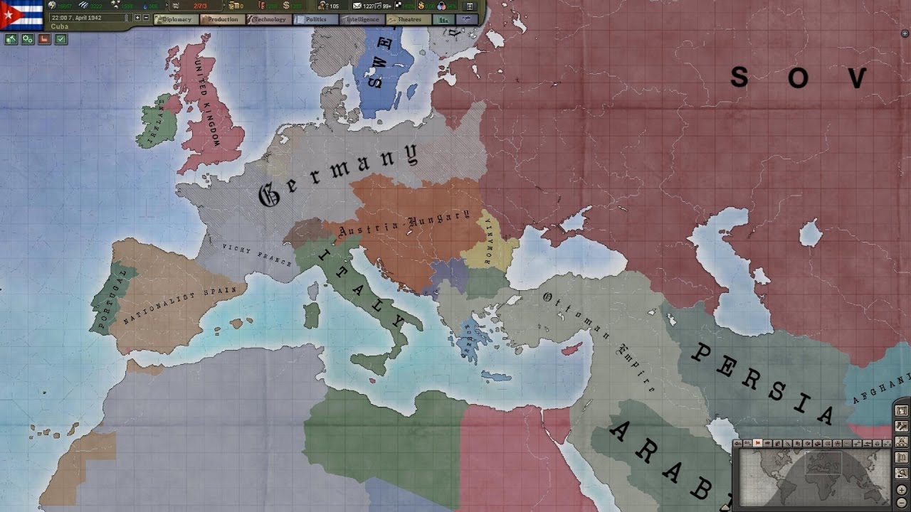 HOI3: Revenge of the Central Powers - YouTube