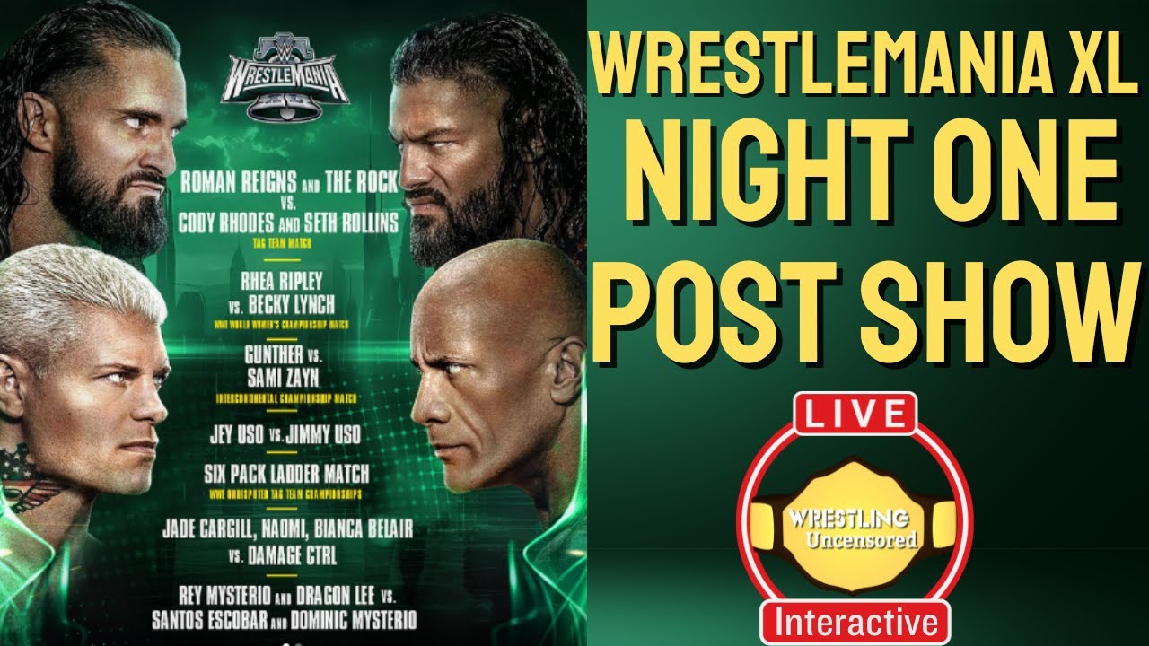 WrestleMania 40 Night One Recap: Surprises, Victories, and Legends ...