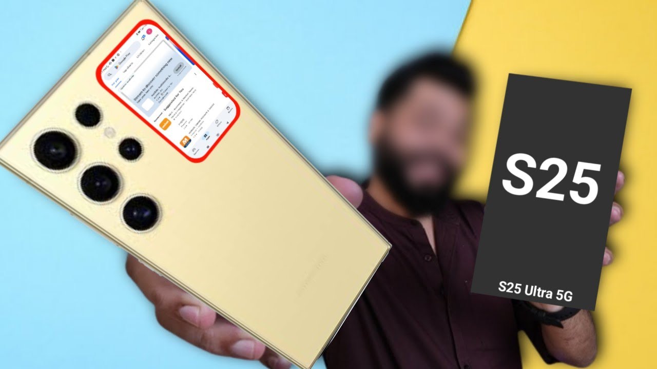 Samsung Galaxy S25 Ultra 5G Unboxing, review & details - YouTube
