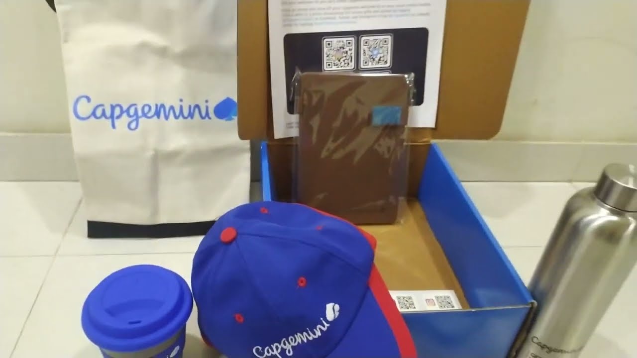 Capgemini Welcome Kit 2022 Unboxing - YouTube