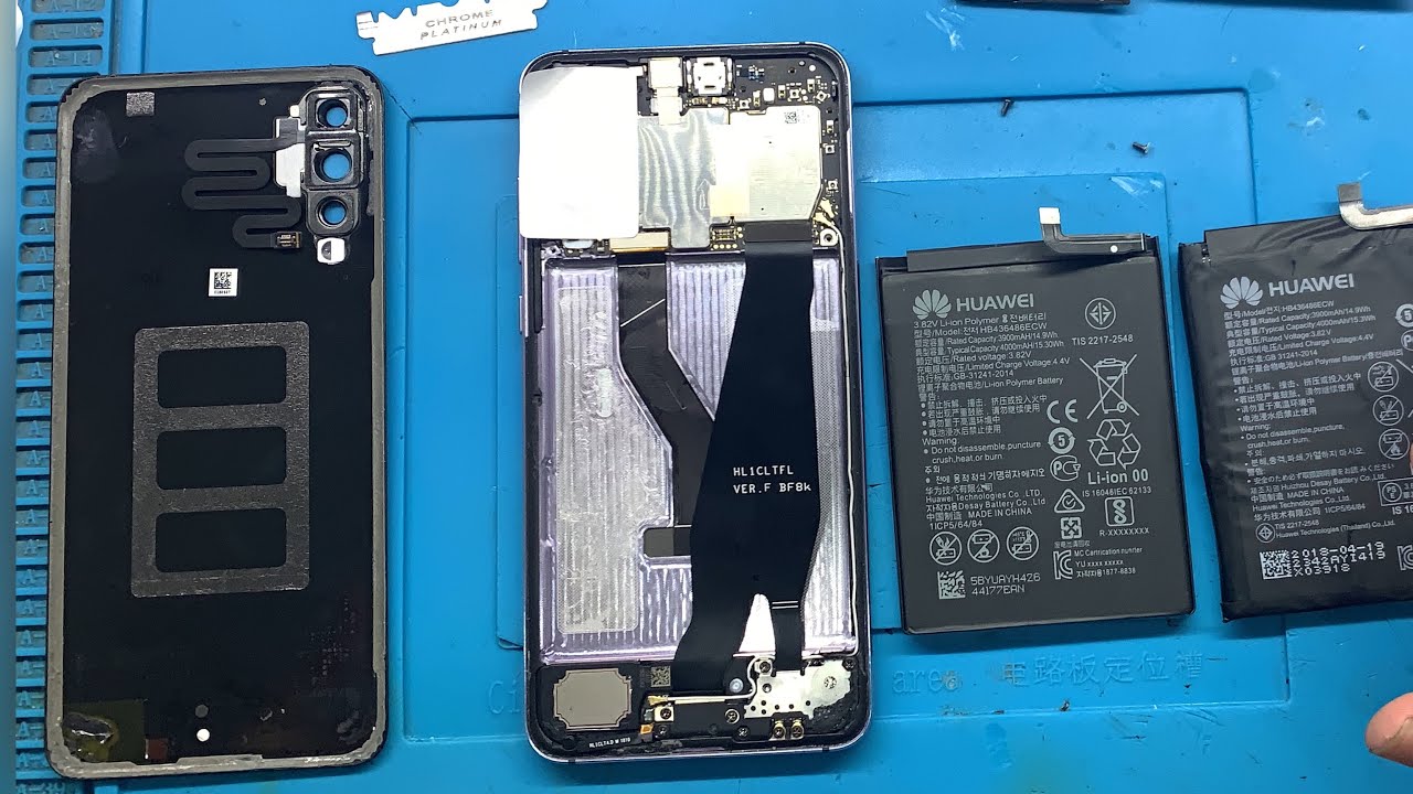 Huawei P20 pro battery replacement - YouTube