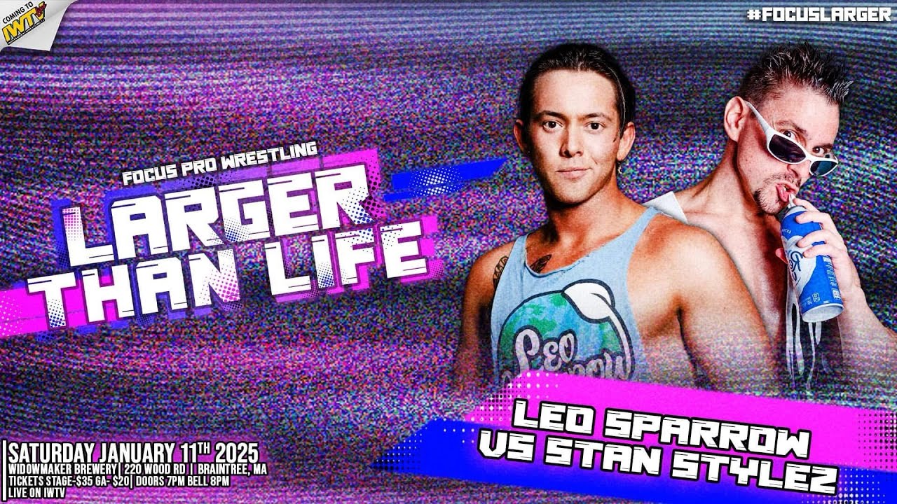 Focus Pro Wrestling : Stan Stylez vs Leo Sparrow - YouTube