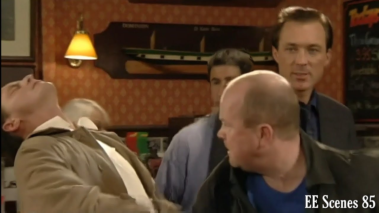 EastEnders - Phil Mitchell Punches Billy Mitchell (17th February 2000 ...