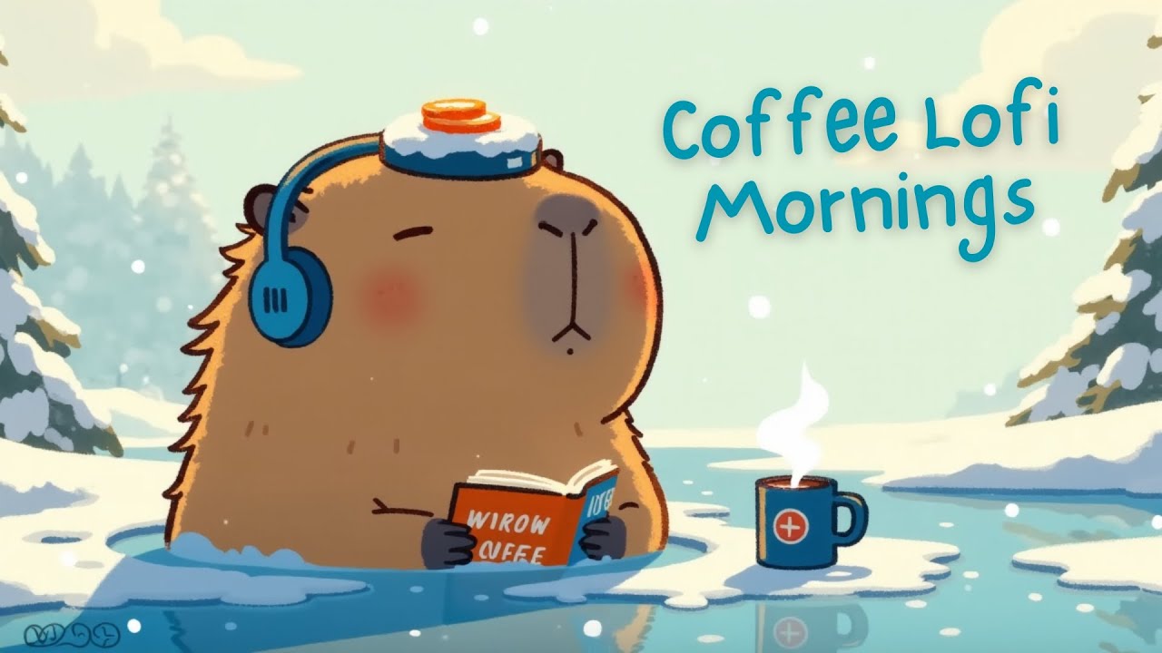🌅 Coffee Lofi Mornings ☕ Happy & Cute Lofi 🌟 Relaxing Chill Beats 🎶 ...
