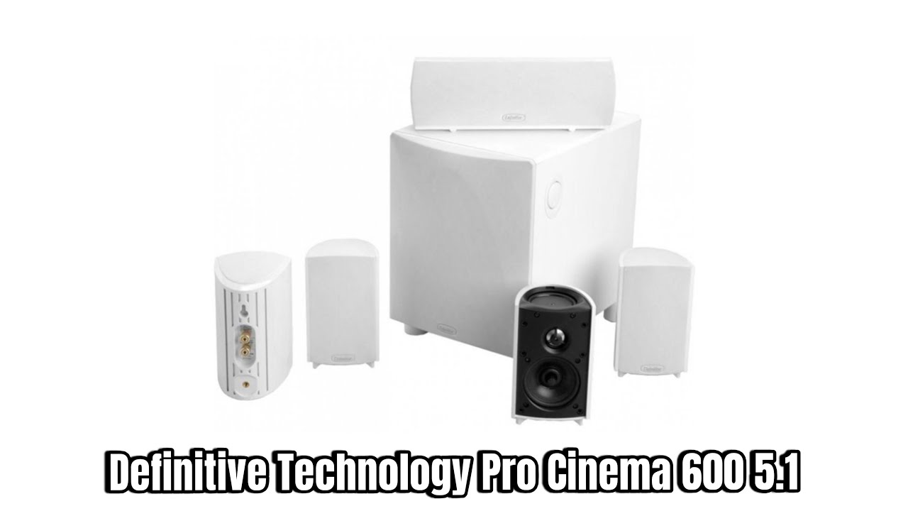 Definitive Technology Pro Cinema 600 5.1 Speaker Package # ...