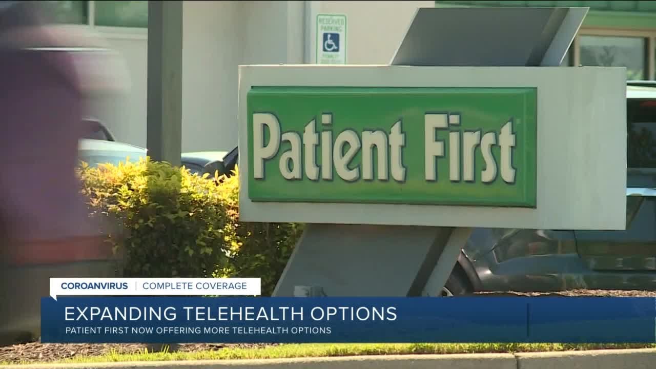 Patient First expands telehealth Monday-Friday - YouTube