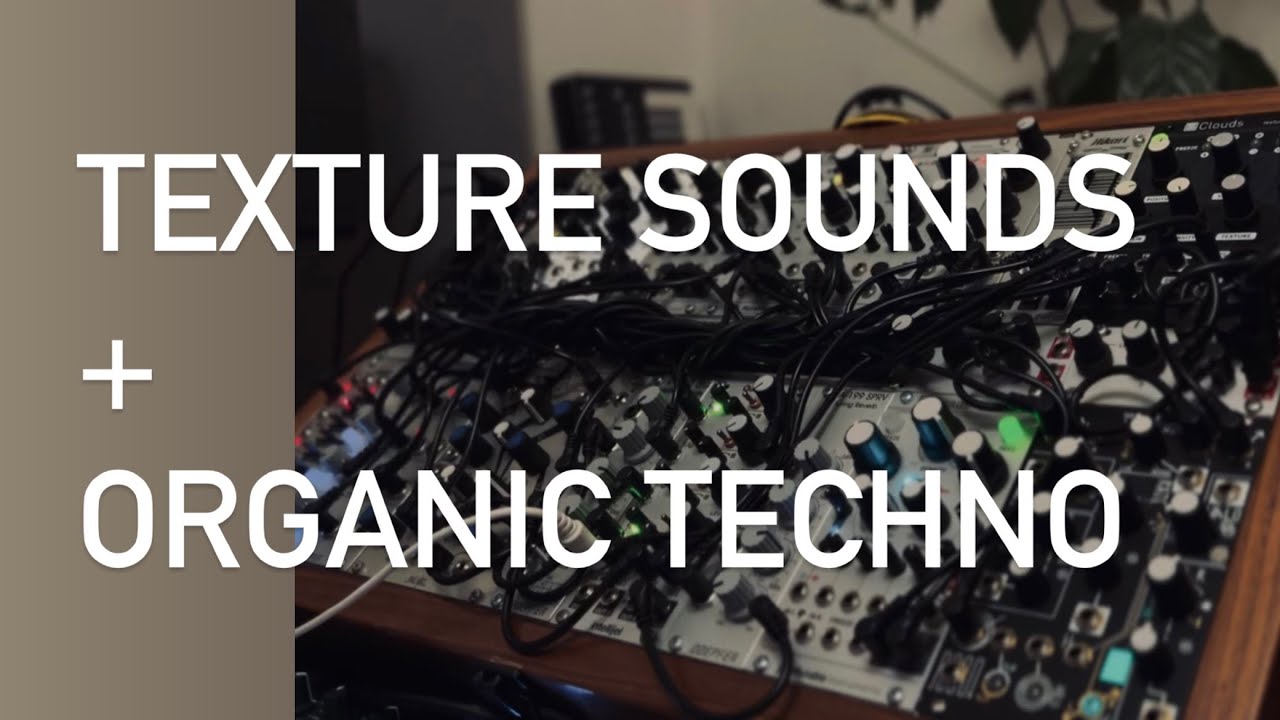 Using a modular synthesizer for making organic sounds and techno ...