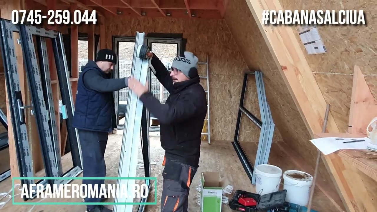 #24 Montaj tamplarie PVC Rehau, costuri si detalii, casa a frame # ...