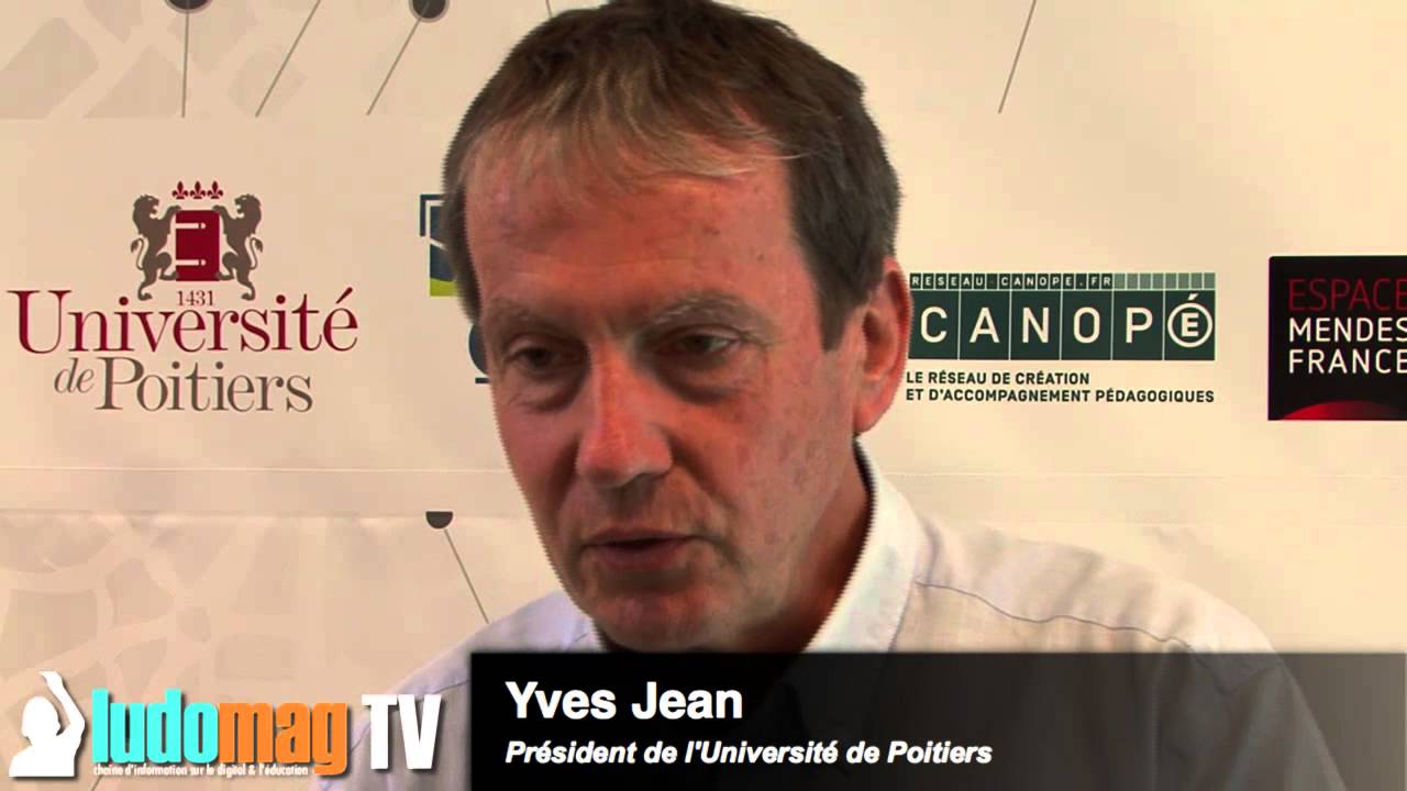 Yves Jean, Président de l'Université de Poitiers - YouTube