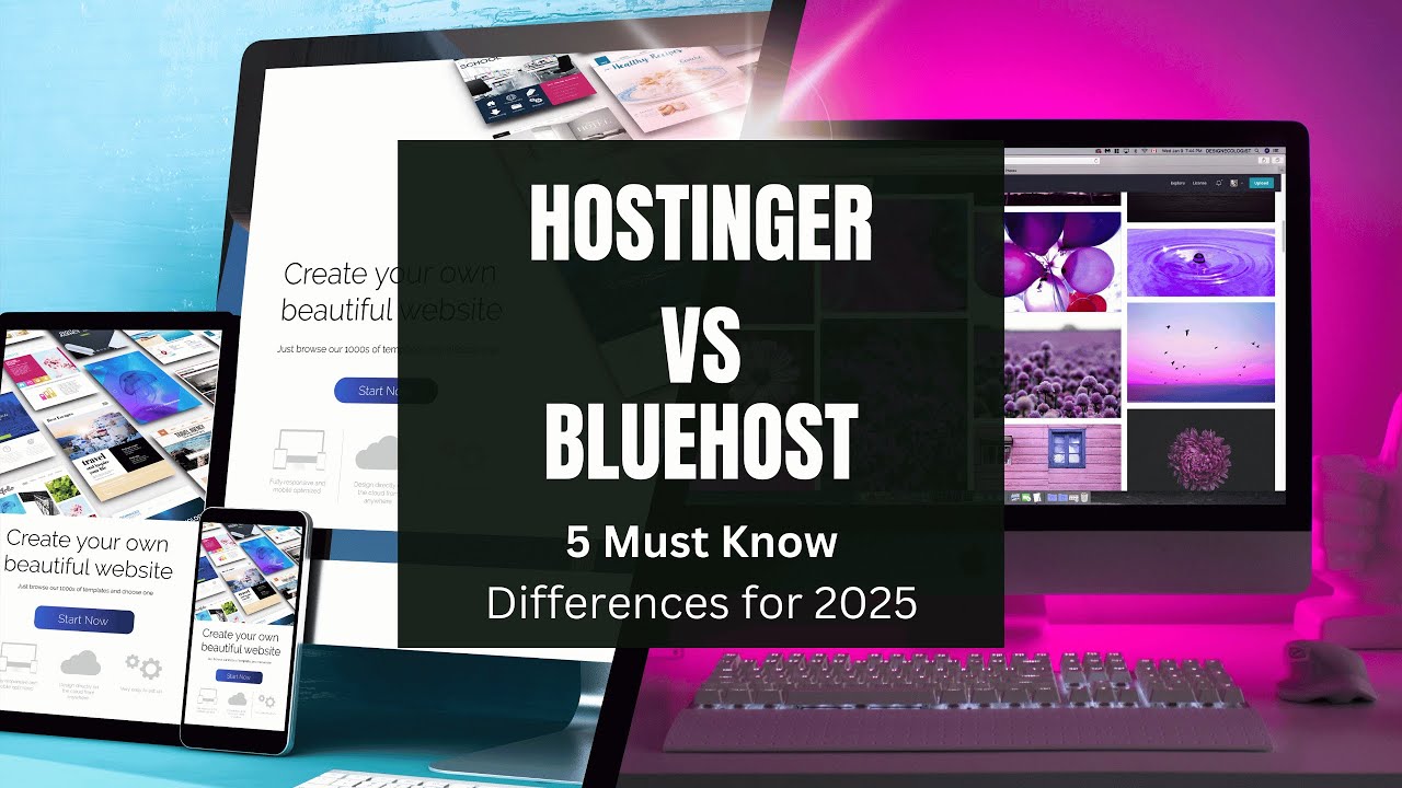 Hostinger vs Bluehost - 5 Must Know Differences for 2025 - YouTube