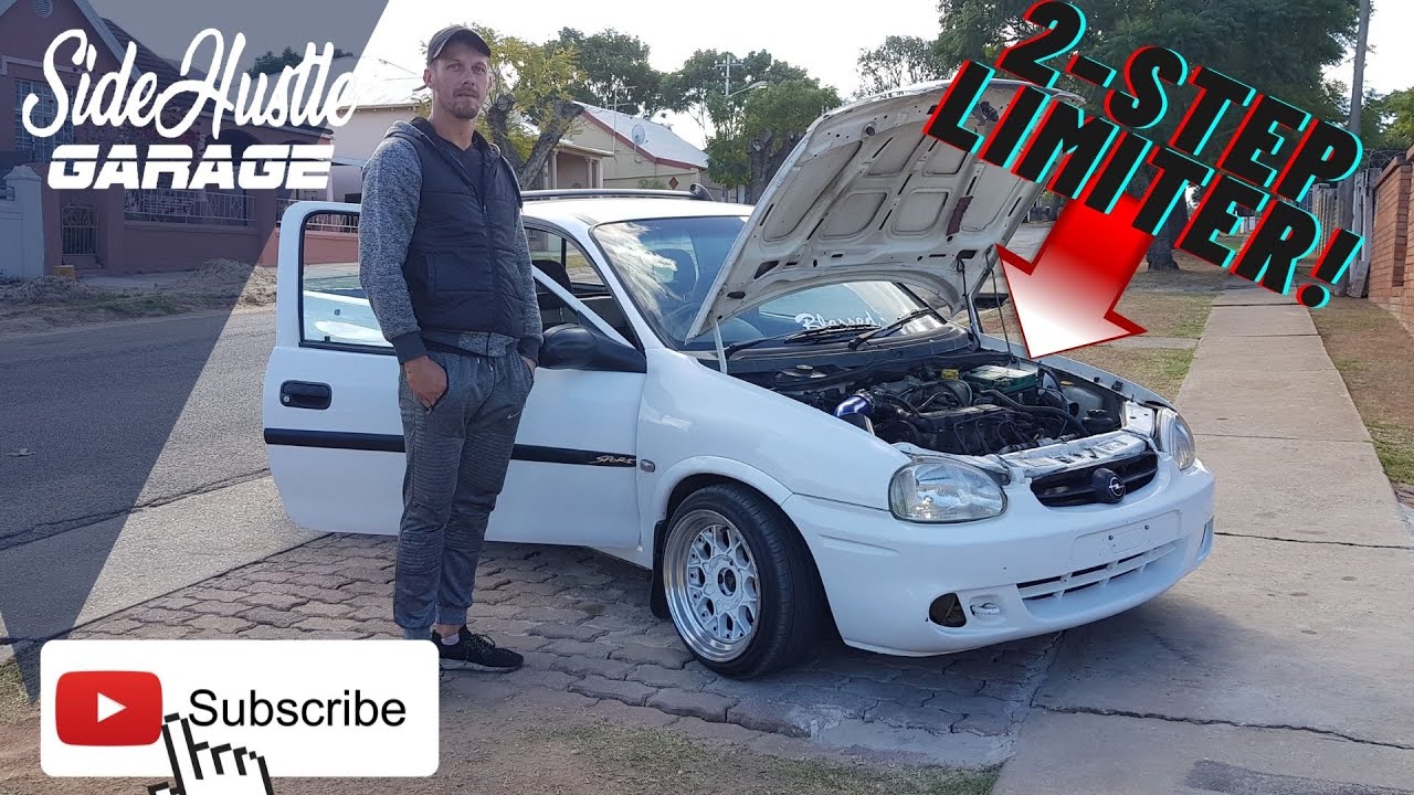 2-step limiter with STD ECU #opelcorsa #launchcontrol - YouTube