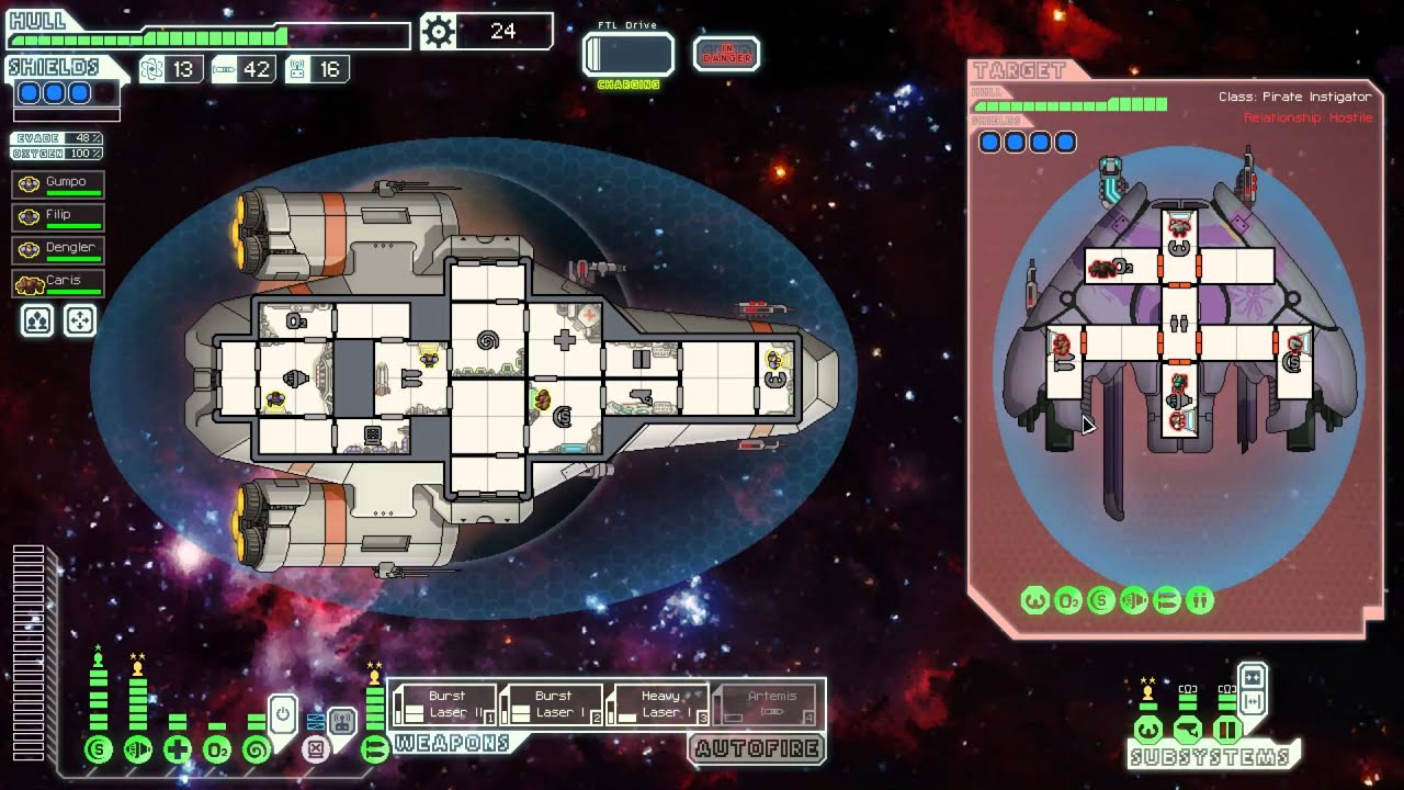 Let's Play FTL: Advanced Edition Episode 1 (Part 3)- Our First Journey ...