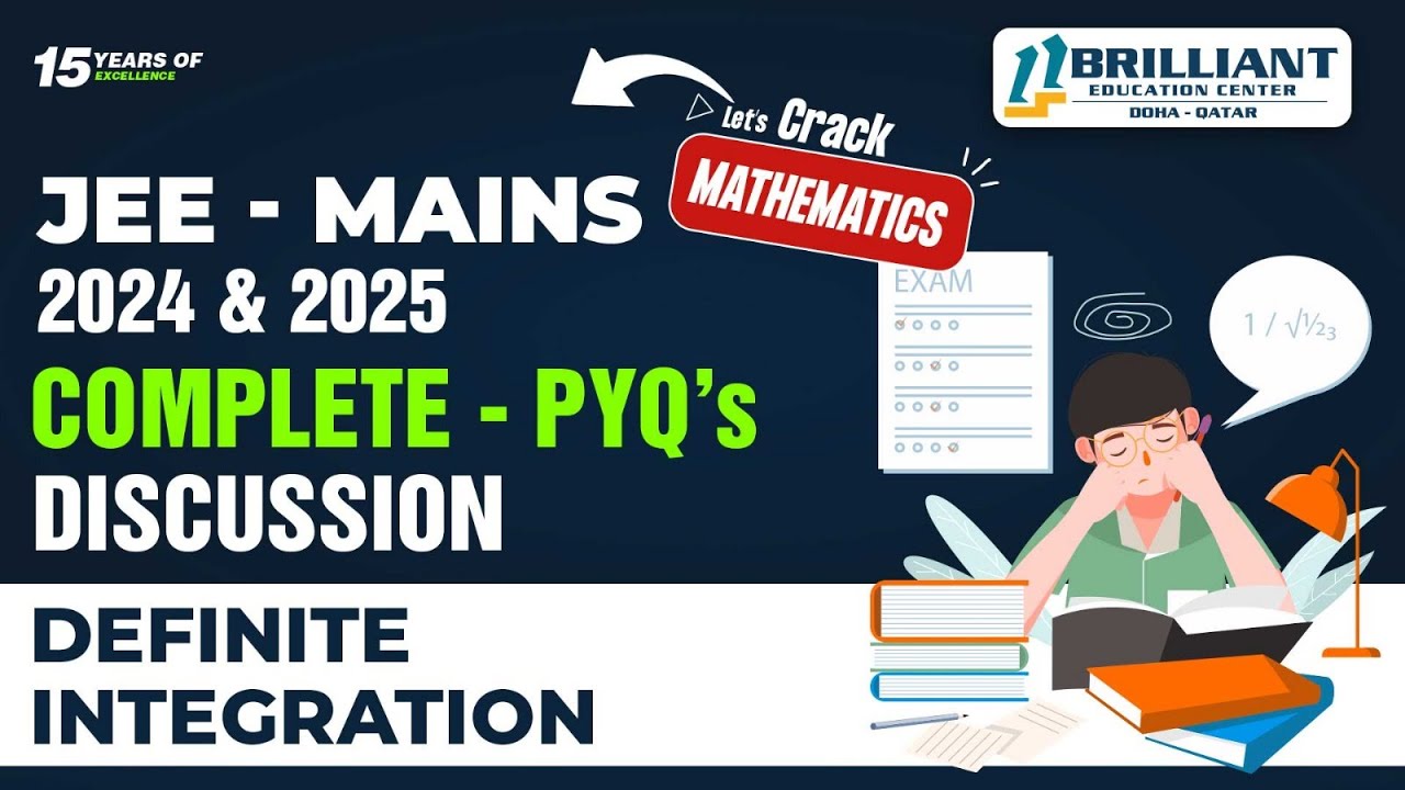 JEE Main Mathematics PYQs 2024 - 25 | Definite Integration | JEE Main Maths PYQs 2024 & 2025 ...