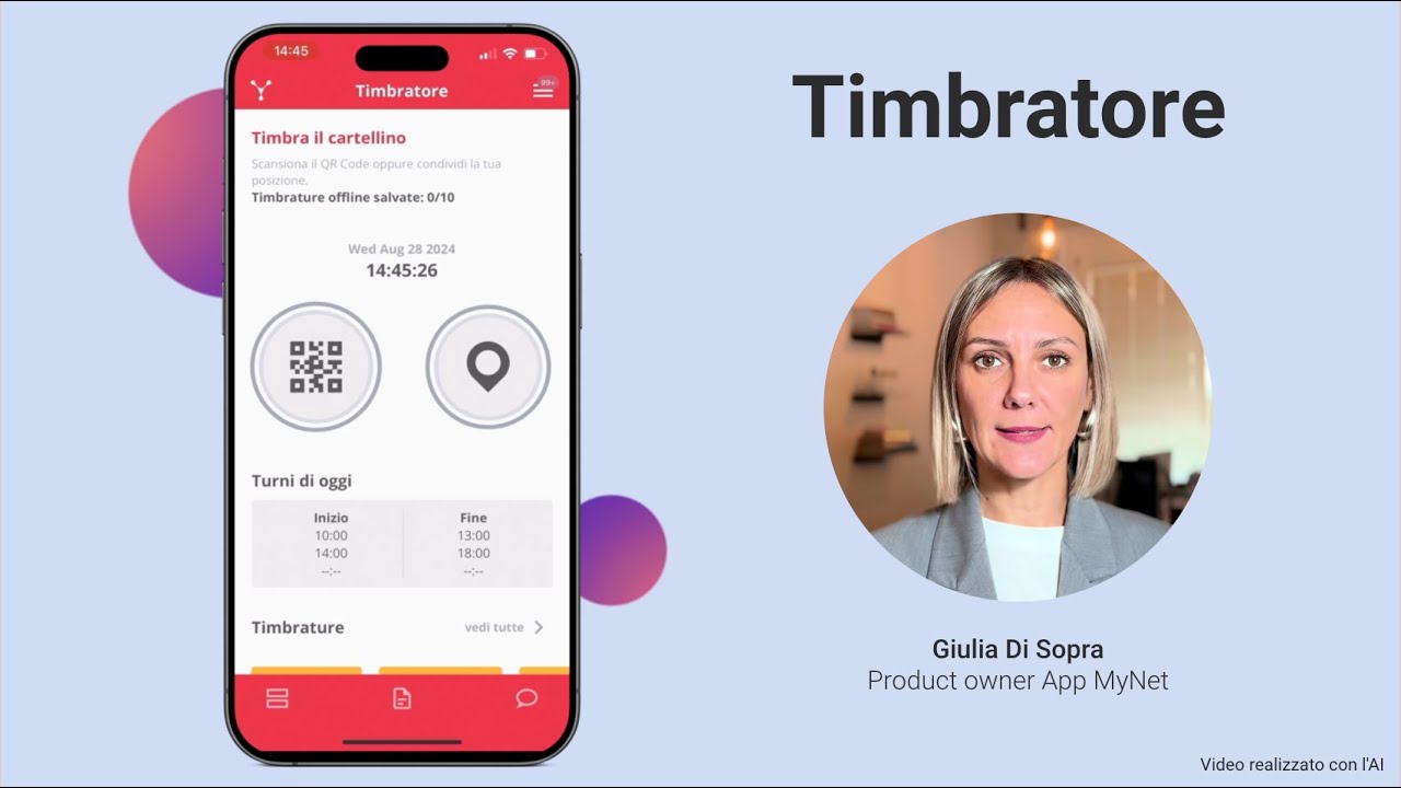 Scopri il modulo Timbratore - App MyNet - YouTube