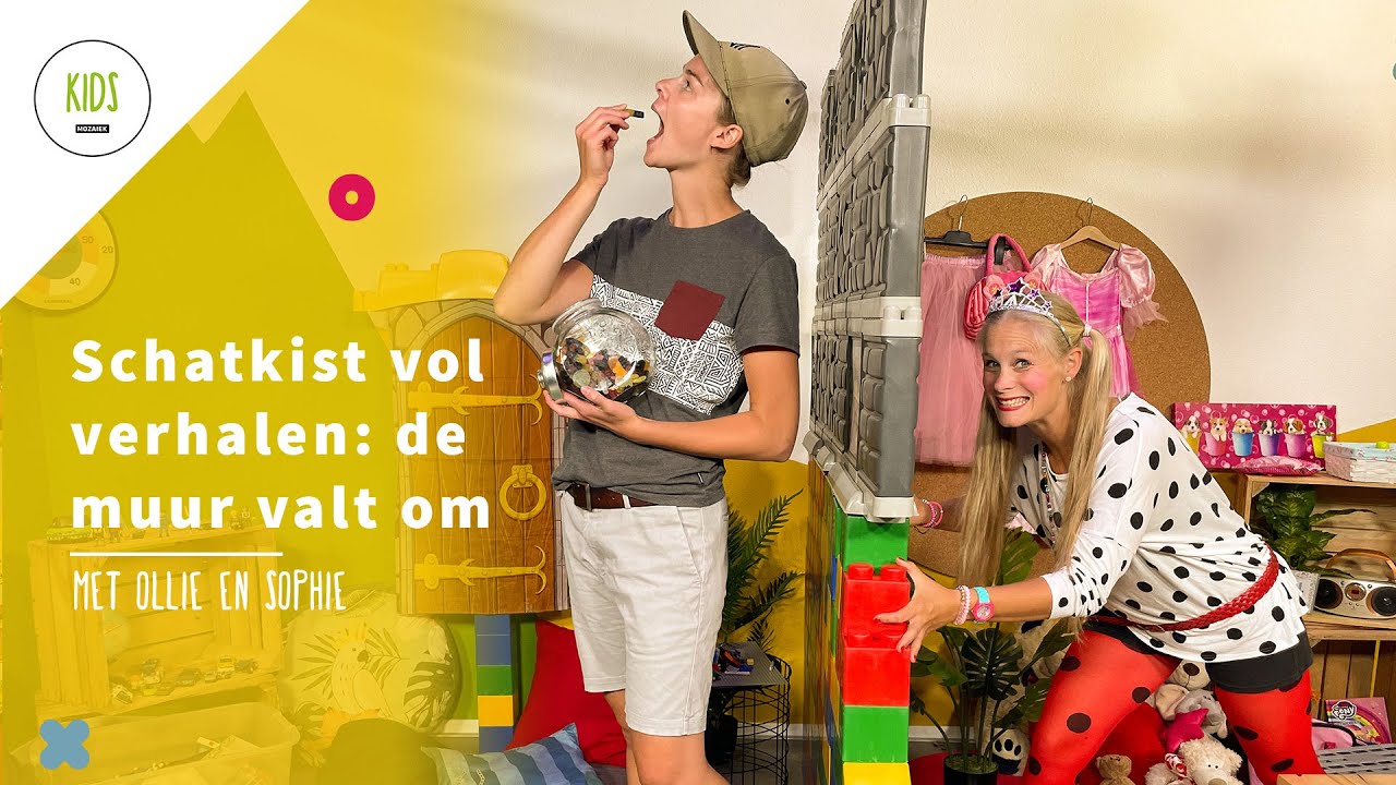 De muur van Ollie en Sophie valt om🫣 | Schatkist vol verhalen - YouTube