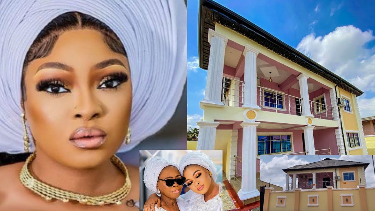 Funmi Awelewa Morili Surprise Her Mother, Builds A Million Dollar House ...