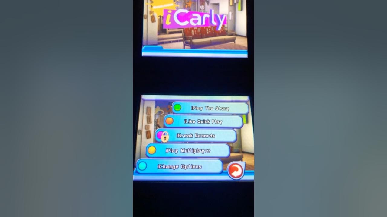 Icarly Nintendo Ds Video Game Shorts Nintendodsi Icarly Youtube