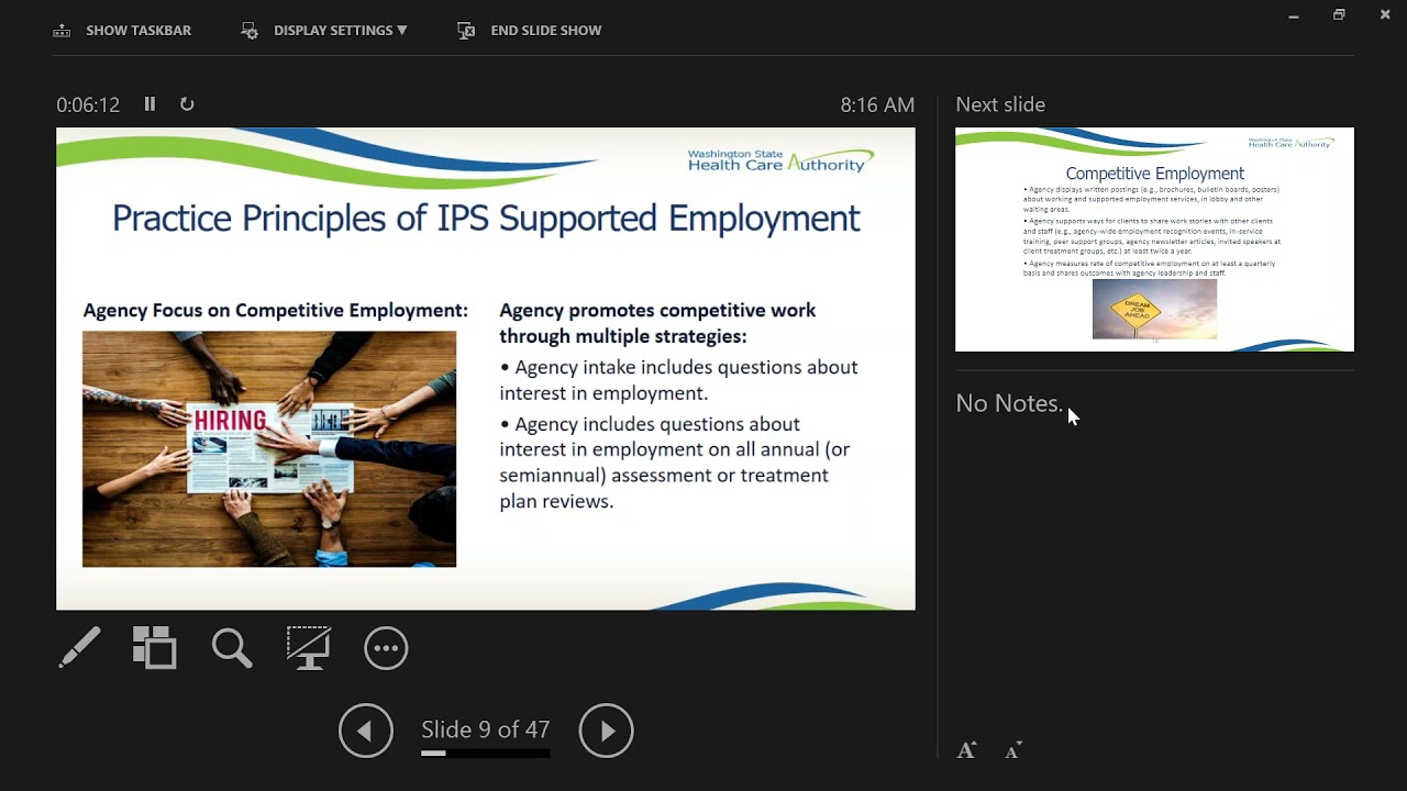 Supported Employment Supervisor Employment Specialist IPS Overview ...