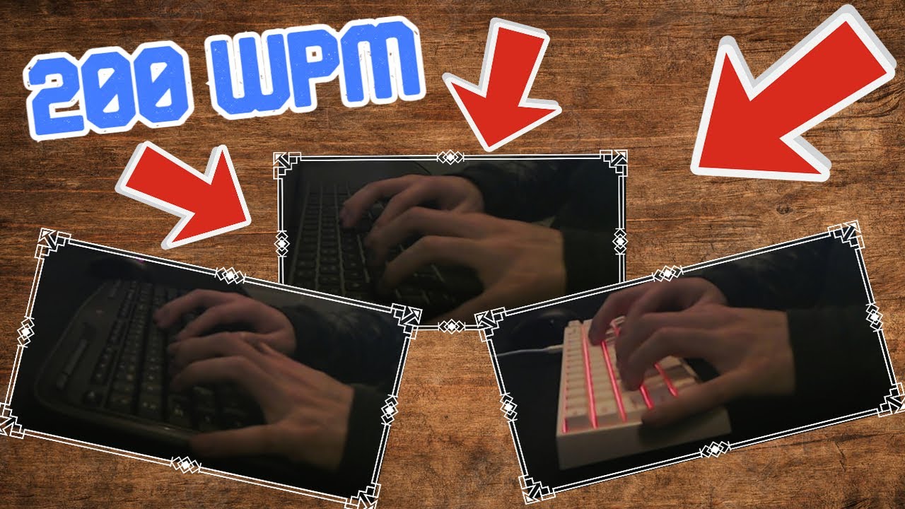 Typing 200+ WPM on EVERY TYPE of keyboard??? - YouTube