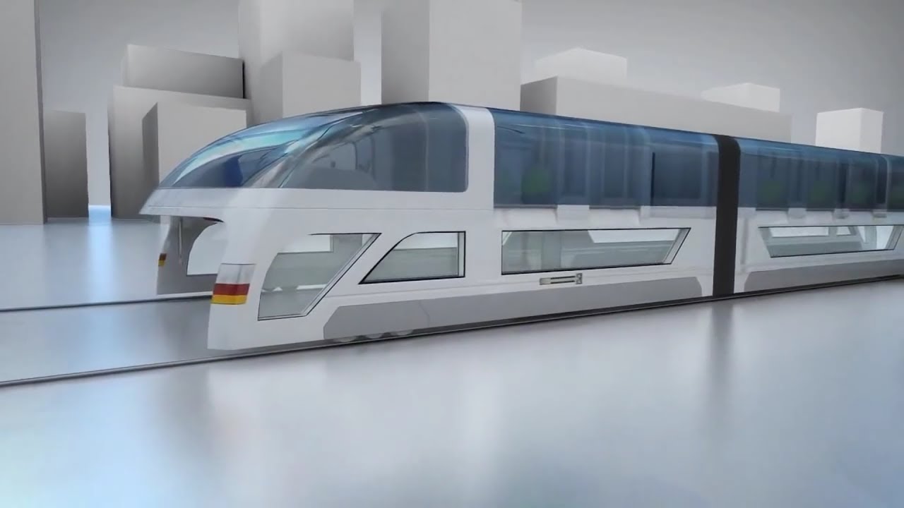 THE STRADDLING BUS || The future of 3D transportation - YouTube