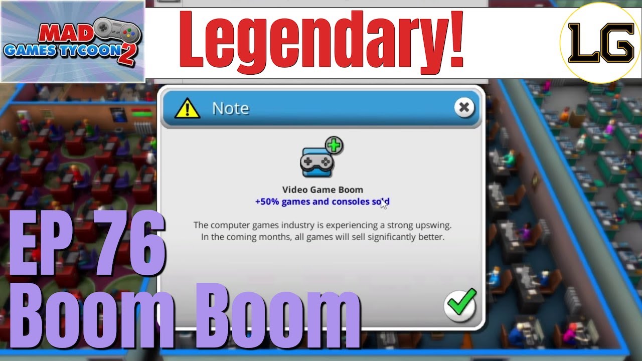 Another Video Game Boom? - Let's Play Mad Games Tycoon 2 Legendary Ep ...