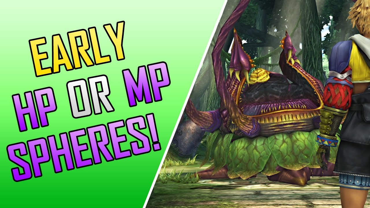EARLY HP SPHERES! | Final Fantasy X HD Remaster Tips and Tricks - YouTube