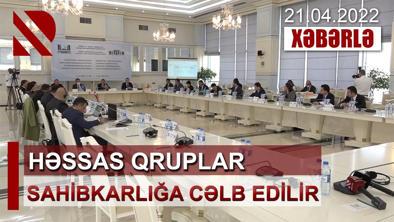 Həssas qruplar sahibkarlığa cəlb edilir - YouTube