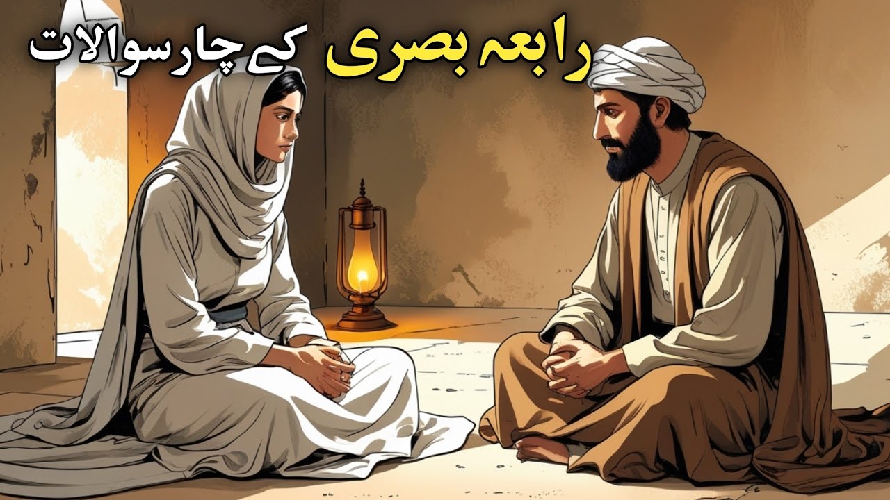 Rabia Basri Kye 4 Sawal| Hazrat Rabia Basri|Islamicbasrya|Roshni Of ...