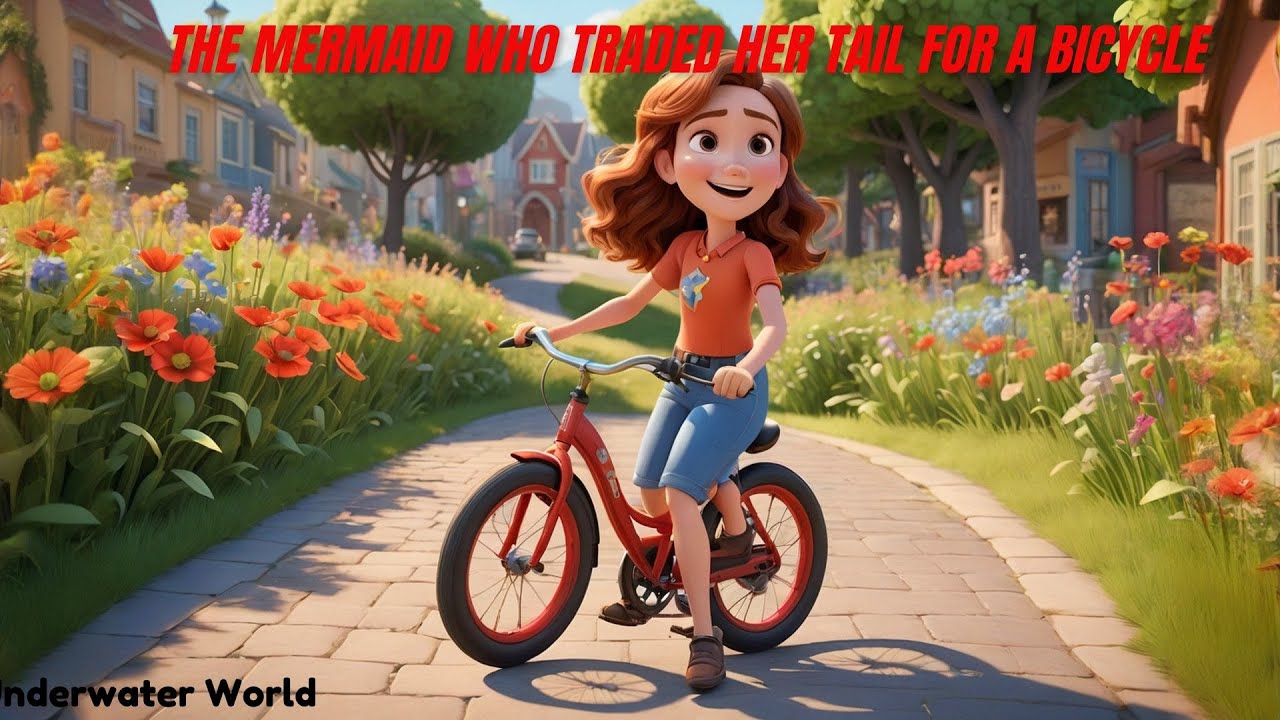 The Mermaid Who Traded Her Tail for a Bicycle | Kids Story ...